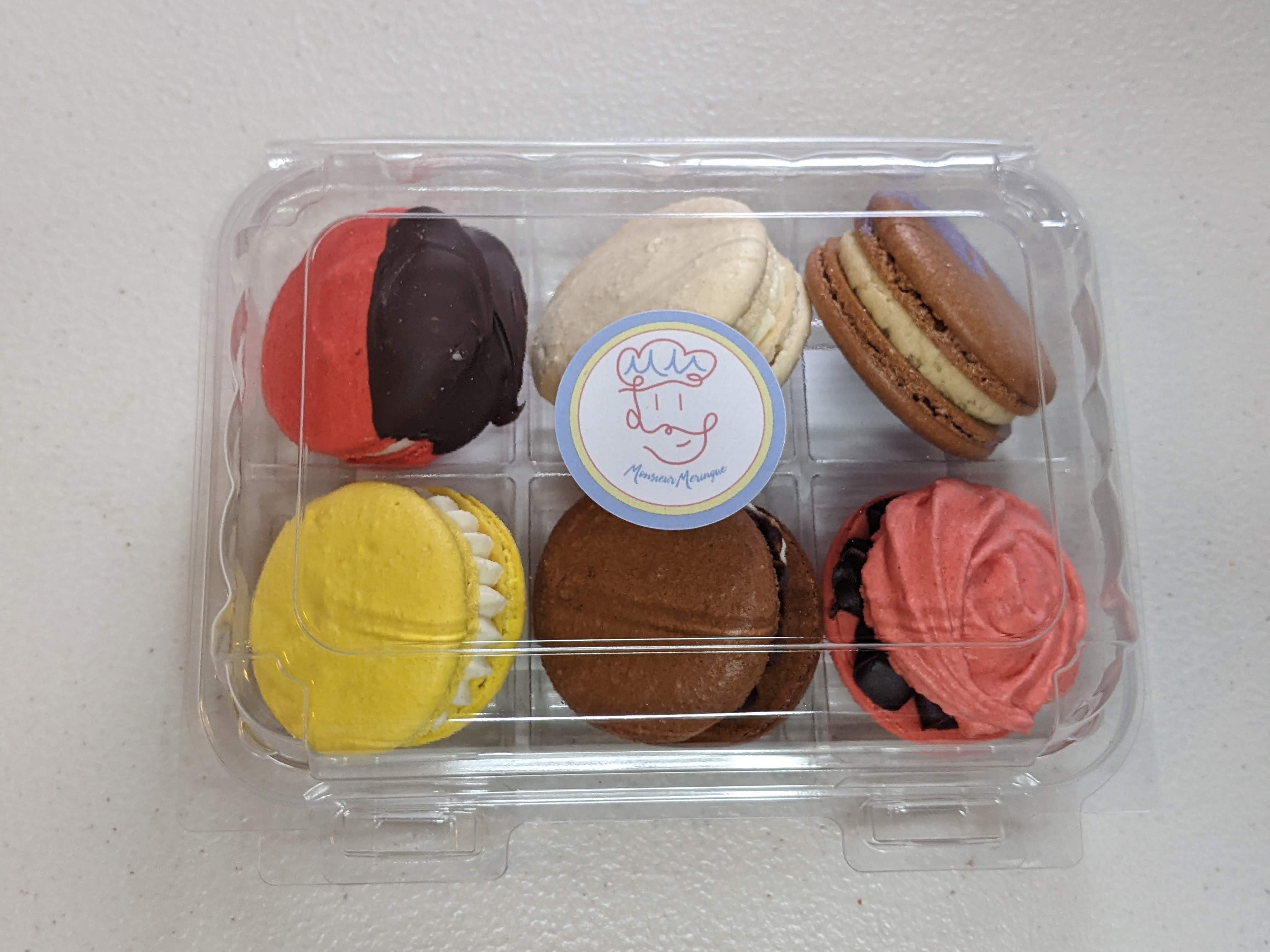 Build Your Own Box of 6 Macarons • Monsieur Meringue